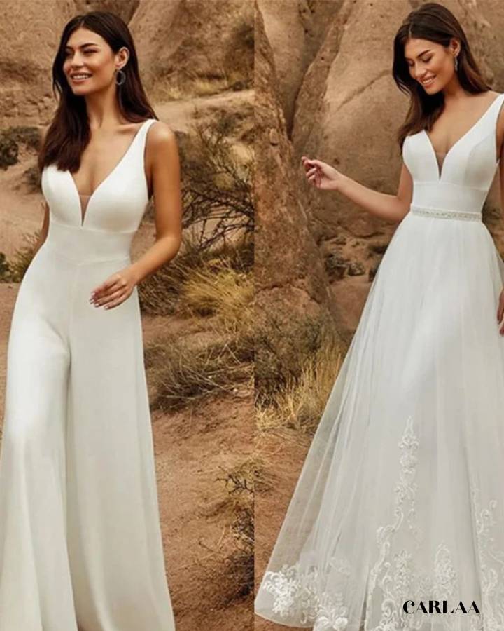 Combinaison longue mariage – CARLAA