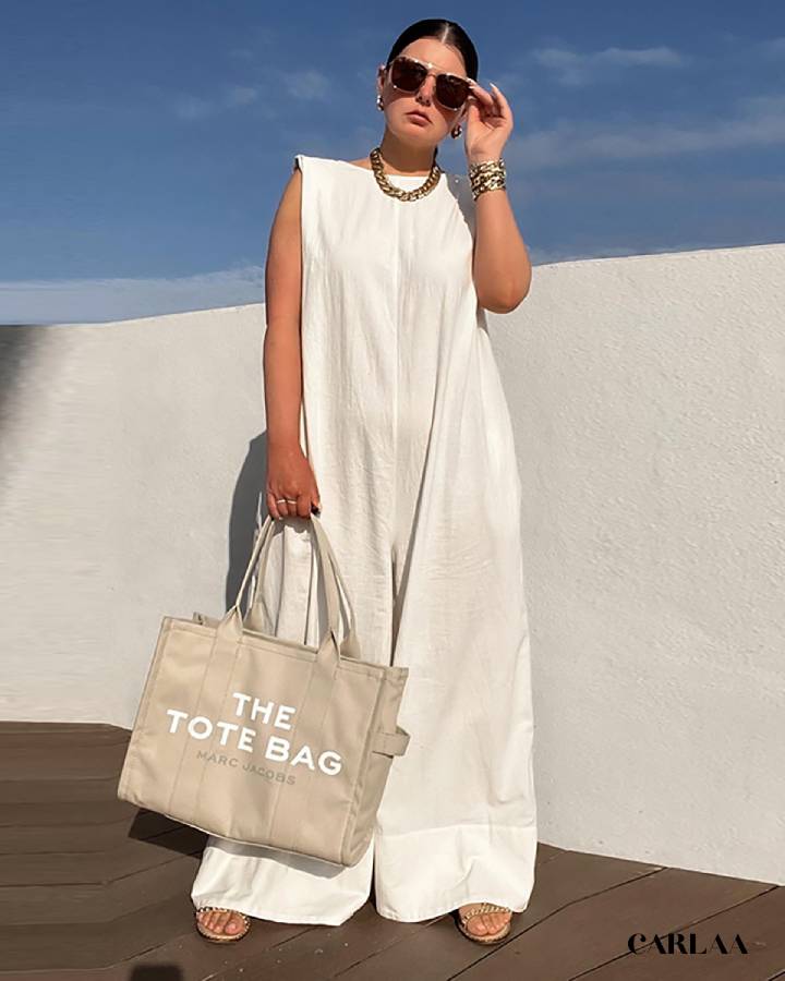 Combinaison pantalon large femme – CARLAA