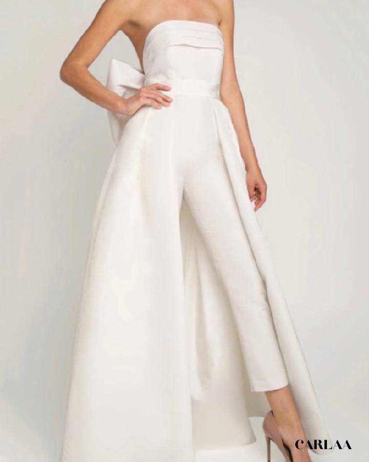 Combinaison robe de mariée pantalon – CARLAA
