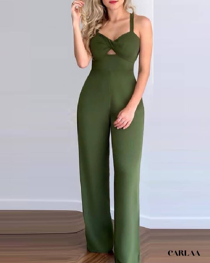 Combinaison Femme Verte Chic – CARLAA